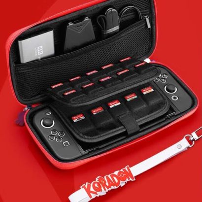 Scarlet And Violet Switch Travel Case Red Switch OLED Carrying Case ...