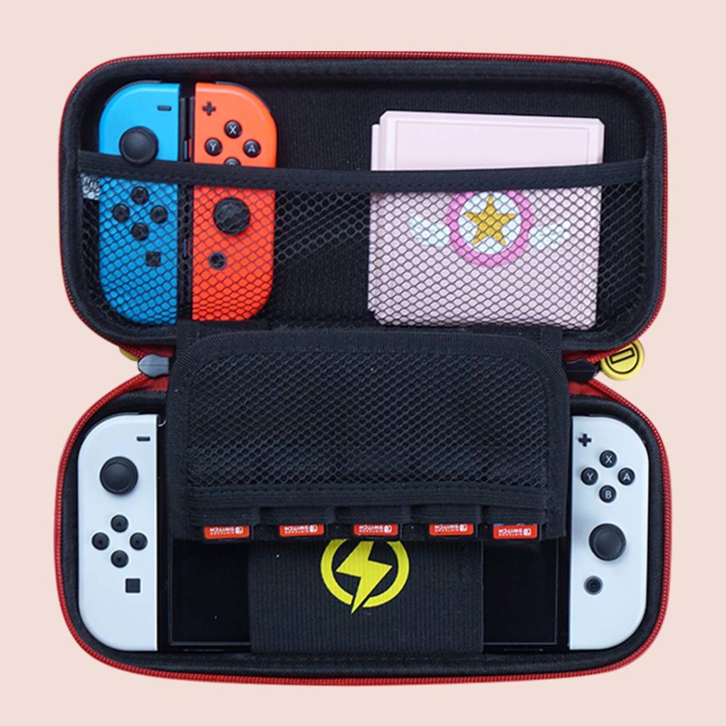 Super Mario Switch Case 35th Mario Anniversary Design Mario Switch OLED ...