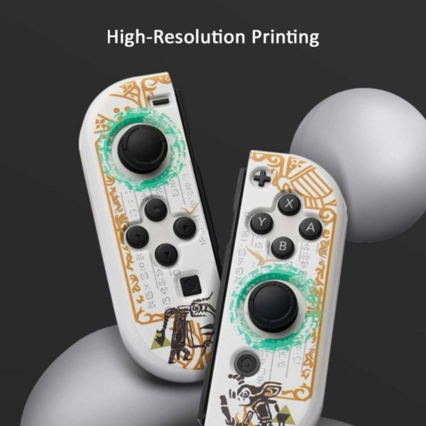 Cool Tears Of The Kingdom Switch Cover Zelda TOTK Triforce Switch OLED ...