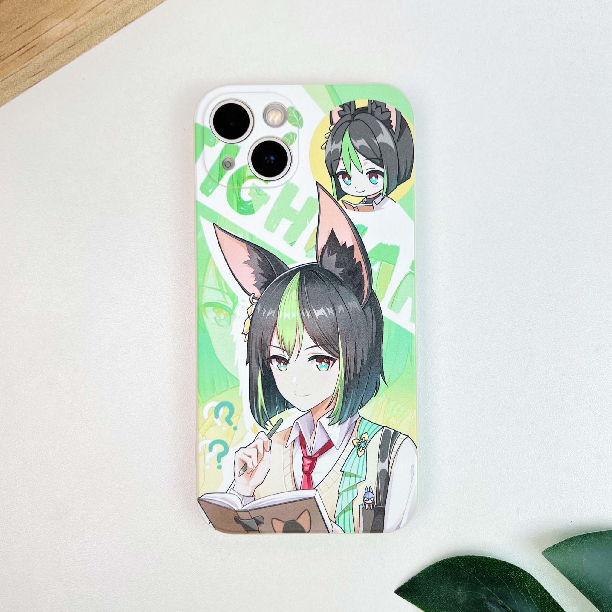 School Uniform Genshin Impact Phone Case Cute Genshin Impact Fanart ...