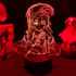 16 Colors Gesnhin Impact LED Light Genshin Desktop Lamp Cool Genshin ...