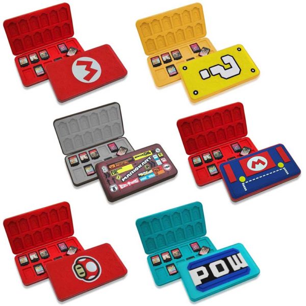 24 Slots Mario Switch Game Holder Mario Switch OLED Game Card Cases ...