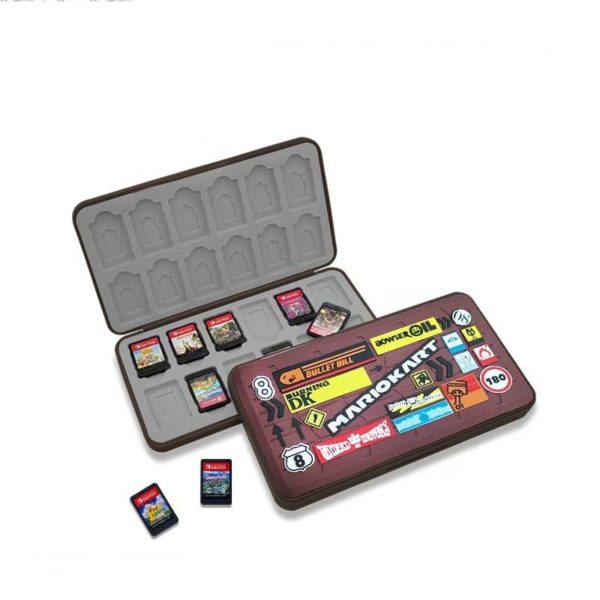 24 Slots Mario Switch Game Holder Mario Switch OLED Game Card Cases ...