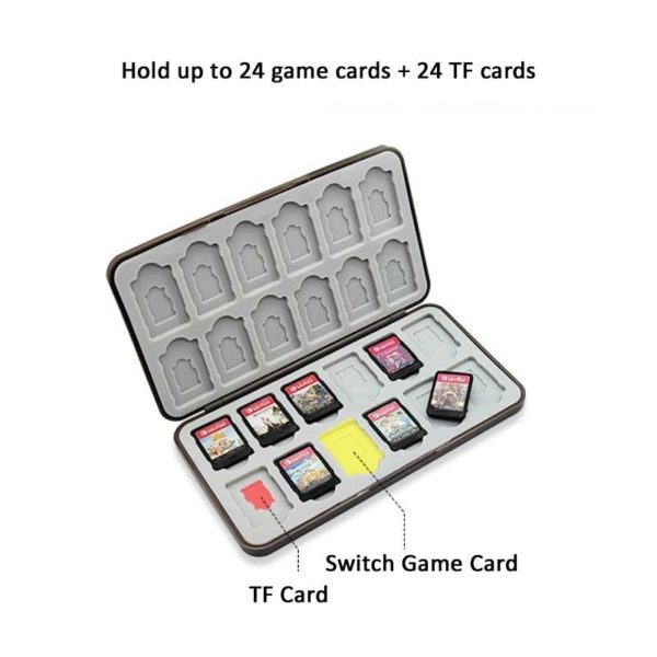 24 Slots Mario Switch Game Holder Mario Switch OLED Game Card Cases ...