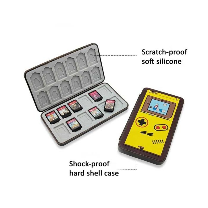 24 Slots Mario Switch Game Holder Mario Switch OLED Game Card Cases ...