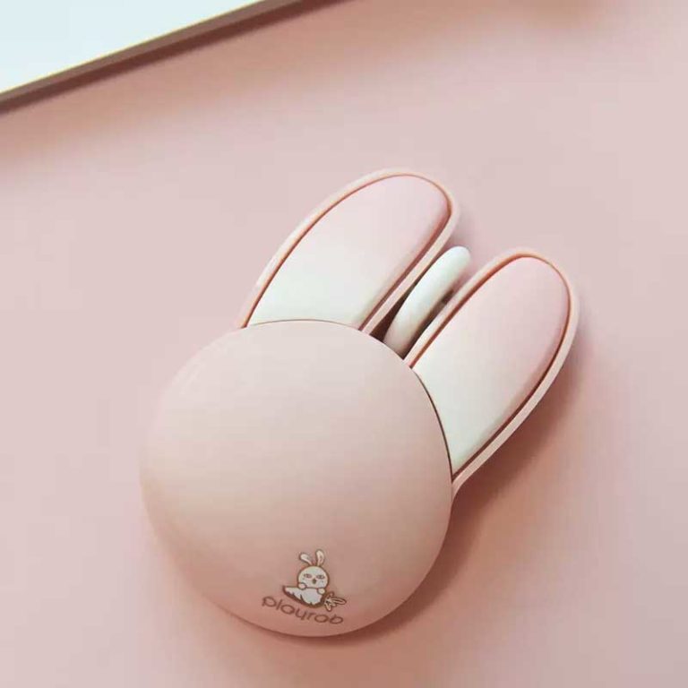 Bunny Ears Wireless Mouse 2.4G Cute Wireless Mice Kawaii Computer Mouse ...