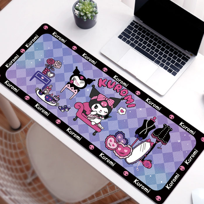 Kuromi Gaming Mouse Pad Cute Kuromi Keyboard Desk Mat Kuromi Room Decor ...