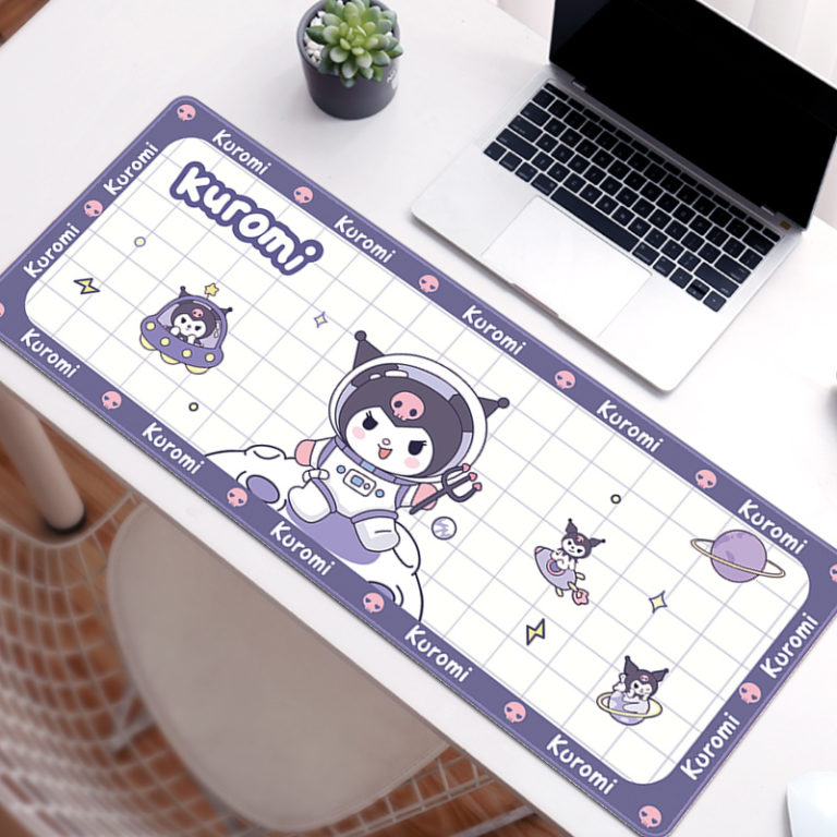 Kuromi Gaming Mouse Pad Cute Kuromi Keyboard Desk Mat Kuromi Room Decor ...