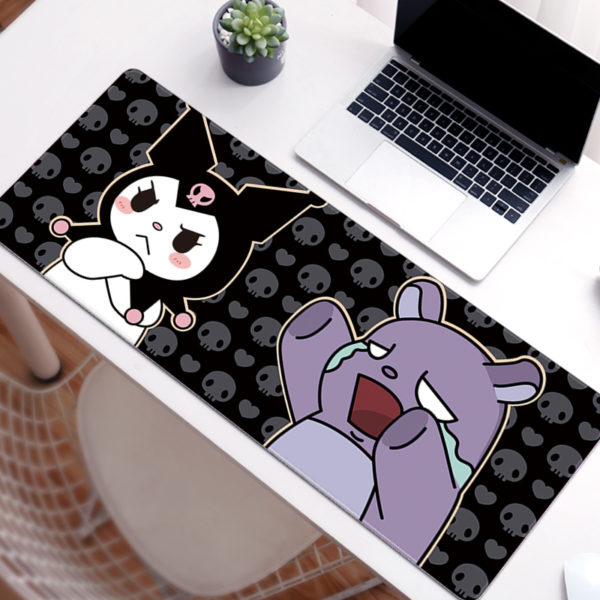 Kuromi Gaming Mouse Pad Cute Kuromi Keyboard Desk Mat Kuromi Room Decor ...