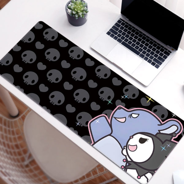 Kuromi Gaming Mouse Pad Cute Kuromi Keyboard Desk Mat Kuromi Room Decor ...