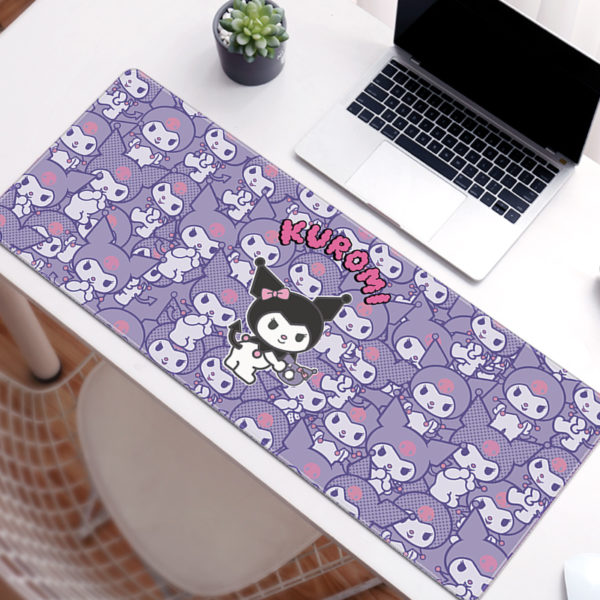 Kuromi Gaming Mouse Pad Cute Kuromi Keyboard Desk Mat Kuromi Room Decor ...