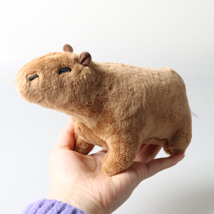 Capybara Plush Toy Cute Rodent Plushie Capybara Stuffed Animal - RegisBox