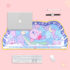 Cute Kirby Desk Mat Kirby Keyboard Mat Gamer Girl Decor Gifts For Kirby ...