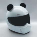 Helmet Rizz: Plush Bear Ears Helmet Ears Cute Helmet Ornaments - RegisBox