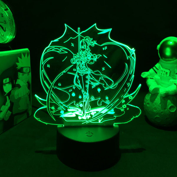 16 Colors Gesnhin Impact LED Light Genshin Desktop Lamp Cool Genshin ...