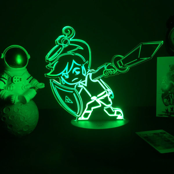 Legend Of Zelda LED Night Light Zelda Game Room Decor - RegisBox