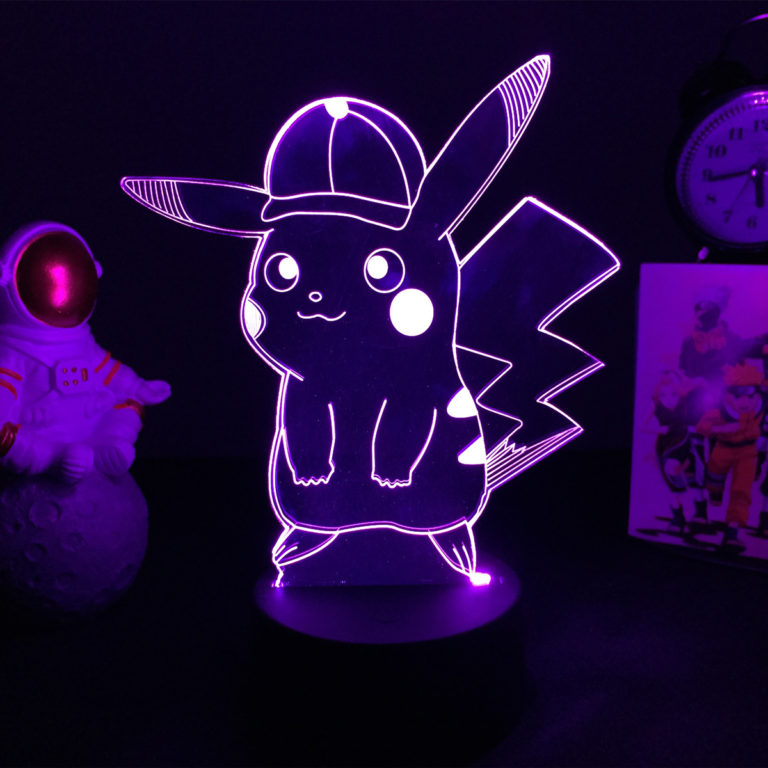 Cute LED Light Night Light 16 Color Changing Desk Lamp - RegisBox
