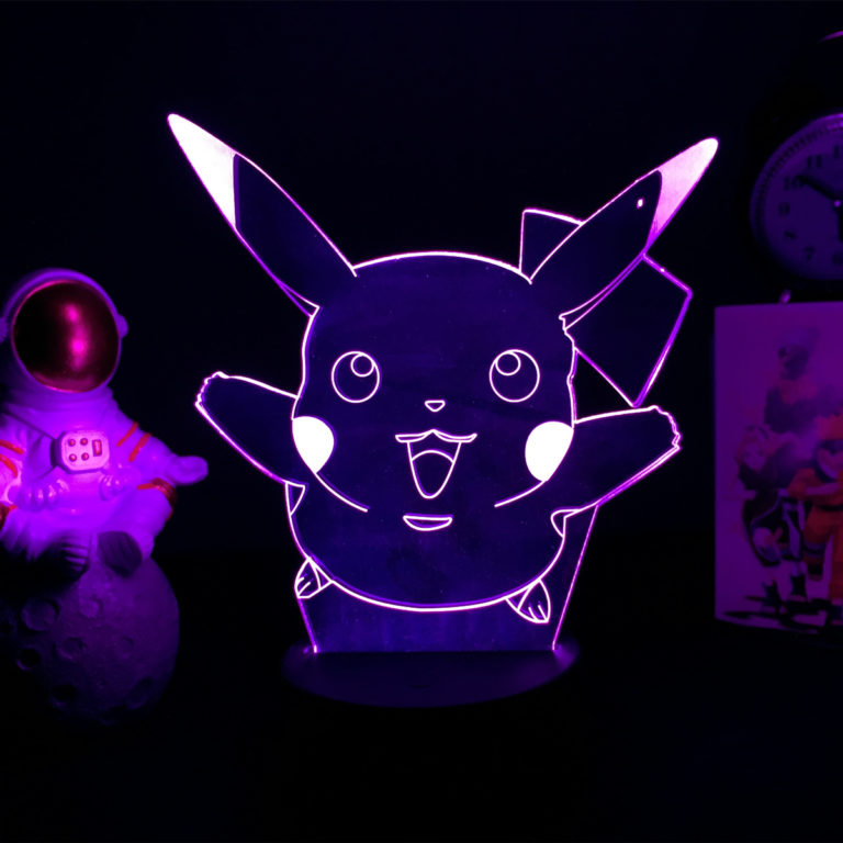 Cute LED Light Night Light 16 Color Changing Desk Lamp - RegisBox