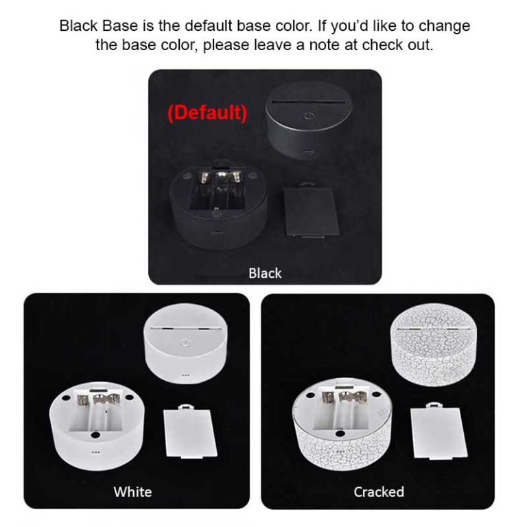 Shiny Mega Gengar LED Night Light 16 Colors Remote Control - RegisBox