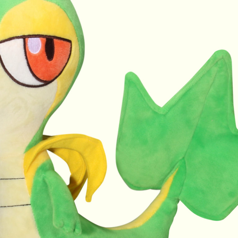 15" Snivy Plush Toy Snivy Stuffed Animal Grass Plushie - RegisBox