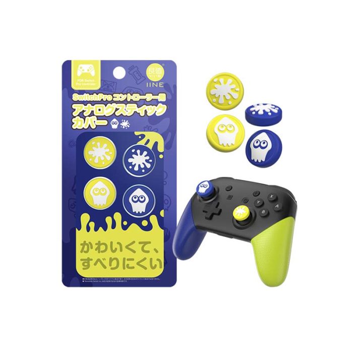 Splatoon PS5 Joystick Covers Splatoon 3 Switch Thumb Grip Caps Splatoon ...