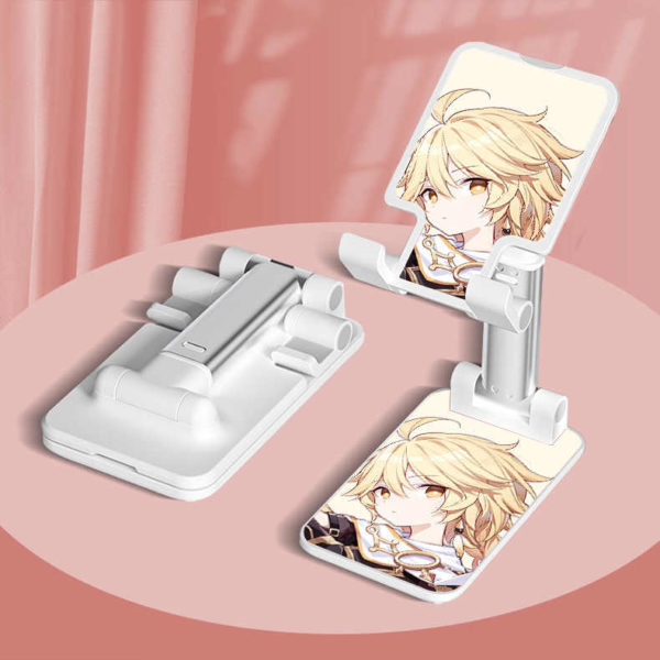 Genshin Impact Phone Stand Chibi Genshin Fanart Foldable Desk Phone ...