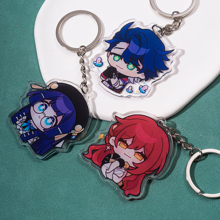 Cute Honkai Star Rail Keychains Kawaii Star Rail Phone Charm - RegisBox