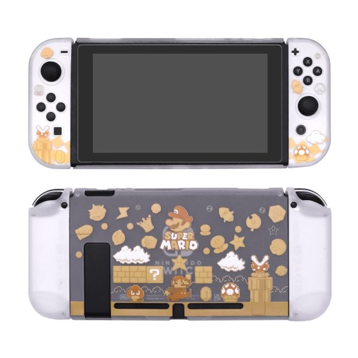 Mario Switch Case Yellow Retro Mario Switch OLED Cover - RegisBox