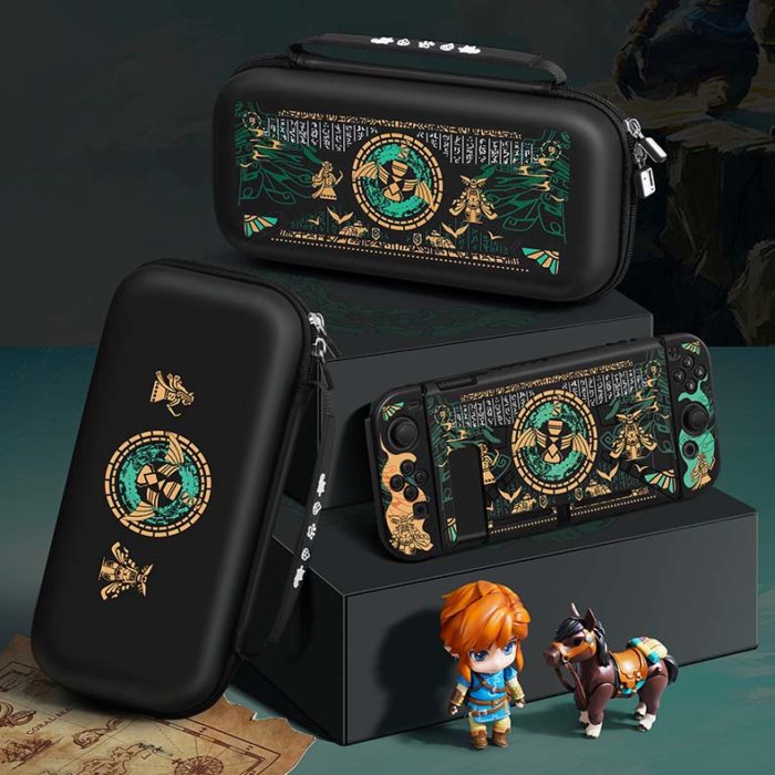 Tears Of The Kingdom Switch Carrying Case Zelda TOTK Switch OLED Travel ...