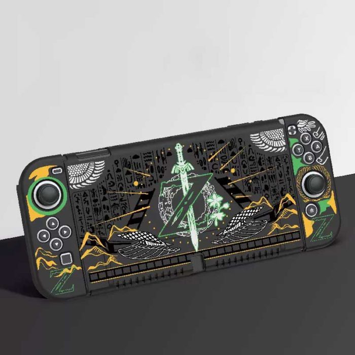 Zelda Master Sword Soft TPU Switch OLED Cover Zelda Switch Case - RegisBox