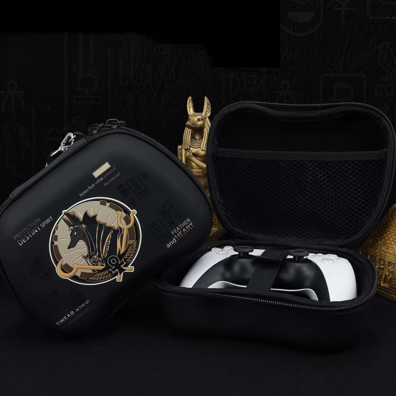 Anubis Controller Case Switch Pro Xbox PS4 PS5 Cool Black Gaming ...