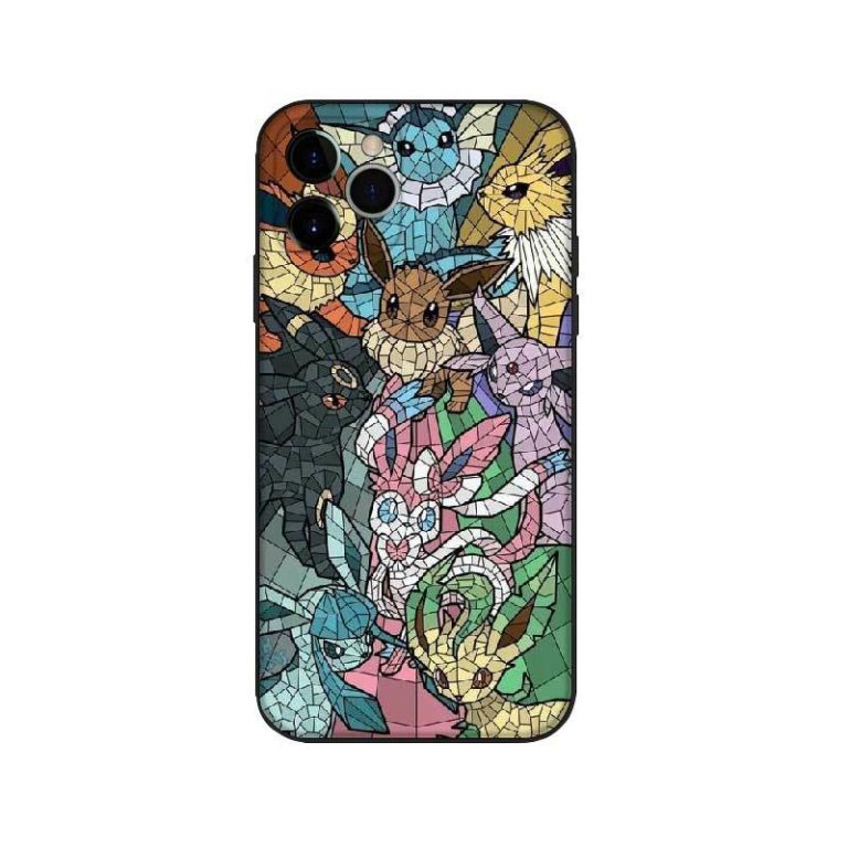 Cute Eeveelution Phone Case Sylveon Vaporeon Espeon Umbreon IPhone ...