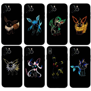 Cute Eeveelution Phone Case Sylveon Vaporeon Espeon Umbreon IPhone ...