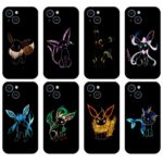 Cute Eeveelution Phone Case Sylveon Espeon Umbreon Leafeon IPhone Cases ...