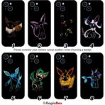 Cute Eeveelution Phone Case Sylveon Espeon Umbreon Leafeon IPhone Cases ...