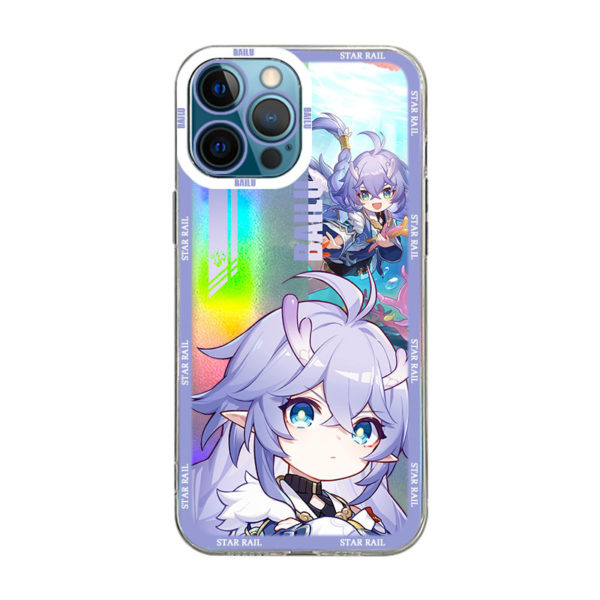 Holographic Honkai Star Rail IPhone Case Cute Star Rail OnePlus Huawei ...
