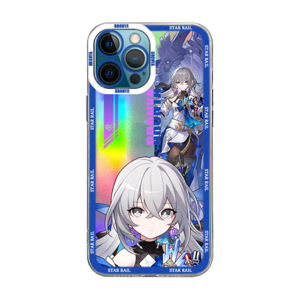 Holographic Honkai Star Rail IPhone Case Cute Star Rail OnePlus Huawei ...