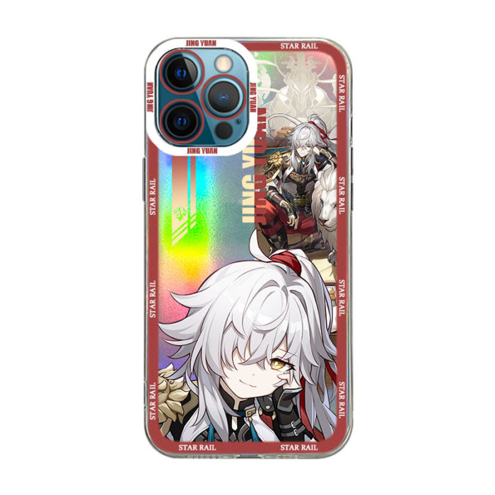 Holographic Honkai Star Rail IPhone Case Cute Star Rail OnePlus Huawei ...