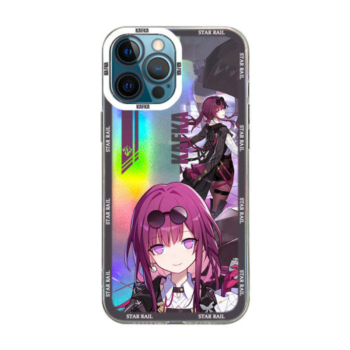 Holographic Honkai Star Rail IPhone Case Cute Star Rail OnePlus Huawei ...
