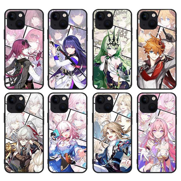 Genshin Impact Archon Phone Case Venti Zhongli Raiden Shogun Nahida ...