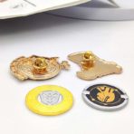 Pom-Pom Badge HSR Button Brooch Shield Hertareum Pins Honkai Star Rail ...