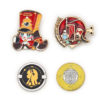 Pom-Pom Badge HSR Button Brooch Shield Hertareum Pins Honkai Star Rail ...