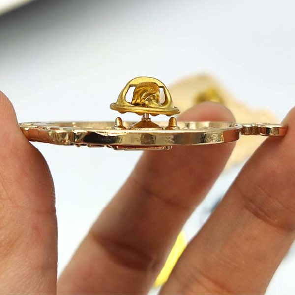 Pom-Pom Badge HSR Button Brooch Shield Hertareum Pins Honkai Star Rail ...