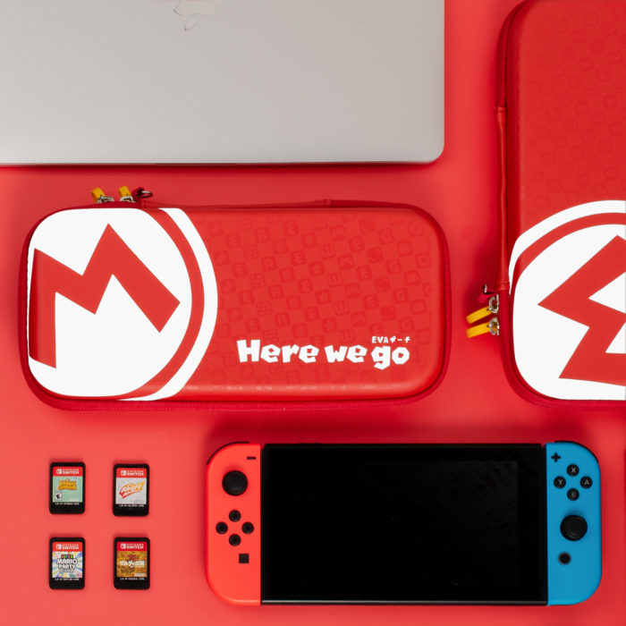 Mario Switch OLED Storage Case Cute Mario Switch Travel Cases - RegisBox
