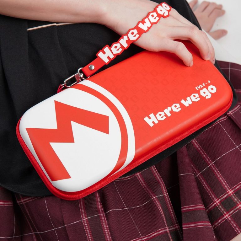 Mario Switch OLED Storage Case Cute Mario Switch Travel Cases - RegisBox