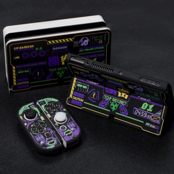 Mecha Switch OLED Case Cyberpunk Switch Case Sci-Fi Accessories - RegisBox