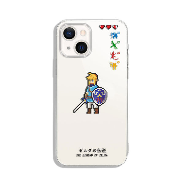 Pixelated Zelda Phone Case Cute Breath Of The Wild Pixel Fan Art Korok ...