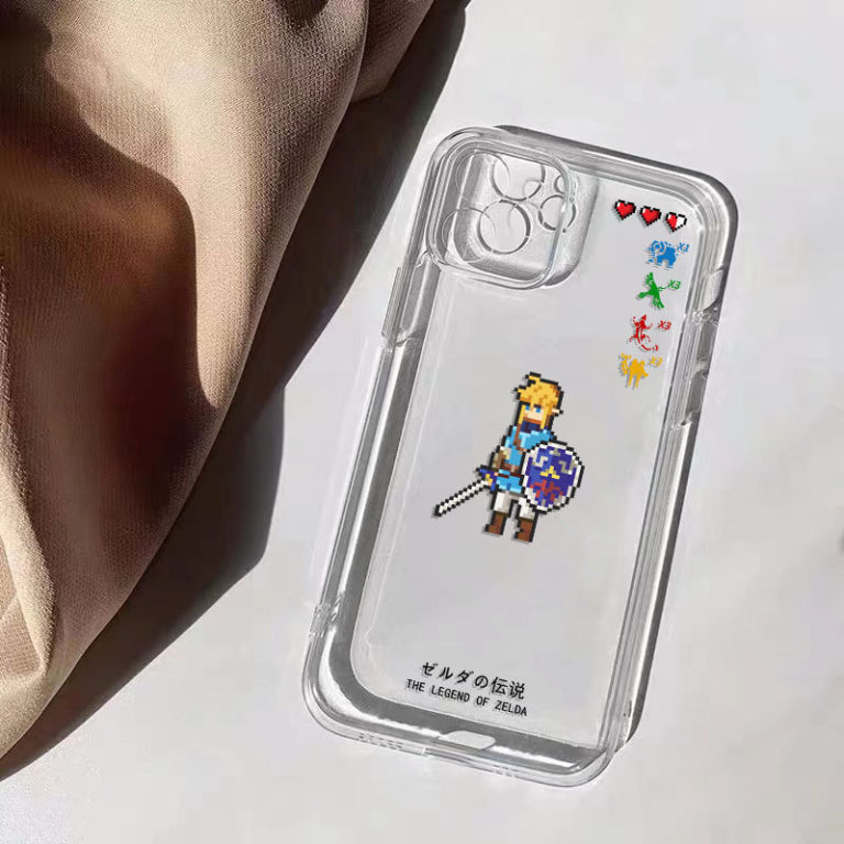 Pixelated Zelda Phone Case Cute Breath Of The Wild Pixel Fan Art Korok ...
