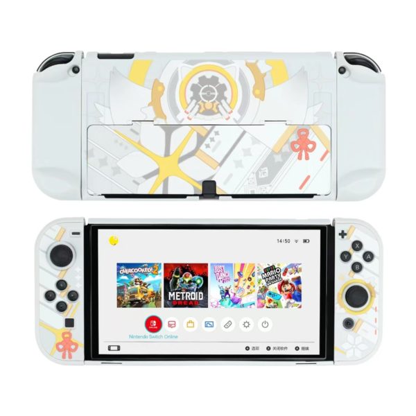White Xenoblade Switch OLED Cases Xenoblade 3 Switch Cover Case - RegisBox