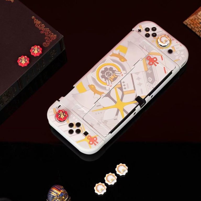 White Xenoblade Switch OLED Cases Xenoblade 3 Switch Cover Case - RegisBox